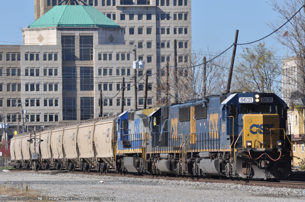 CSXT 8631 On CSX G 173 - 02 Eastbound